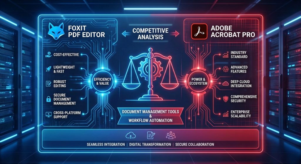 福昕PDF vs Adobe Acrobat：PDF软件选型对比 - 锌锦智能科技